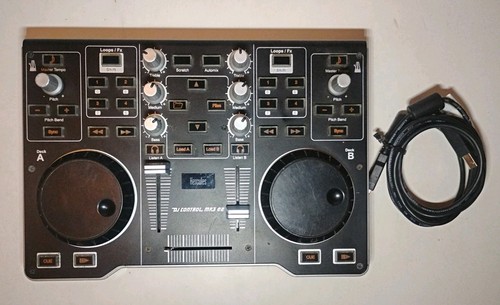 Hercules DJ Control MP3 e2 2-Channel DJ Controller Unit Untested Powers ...