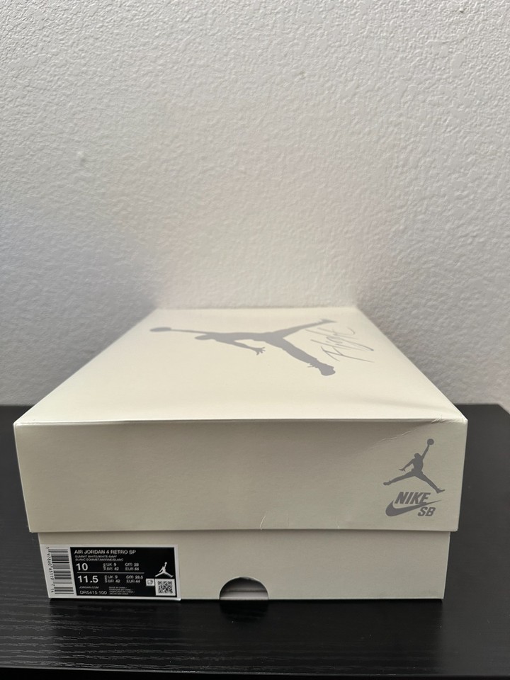 Nike SB x Air Jordan 4 Retro SP Navy DR5415-100 AJ4 SIZE 10 | eBay