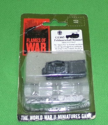 Flames of War 15mm WW2 German Feldmarschall Rommel Blister | eBay UK