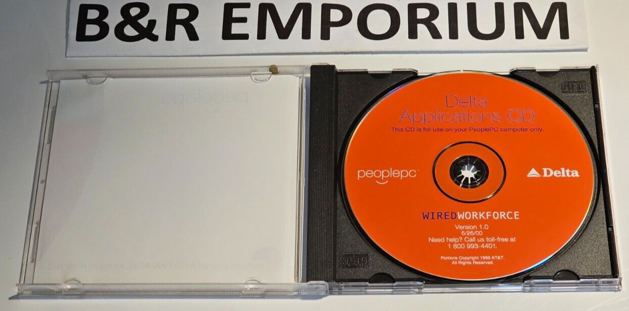Delta Applications CD 1.0: Wired Workforce - (2000 PeoplePC) - Used CD ...