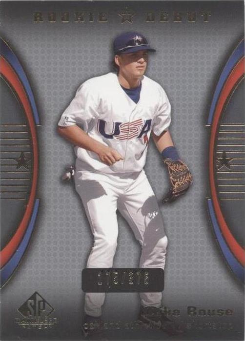 2004 SP Game Used Patch - Rookie Debut Mike Rouse #113 /375 (RC) for ...