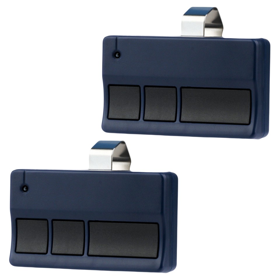 2 For 953D 956D Chamberlain Compatible 3 Btn Garage Door Opener Remote ...