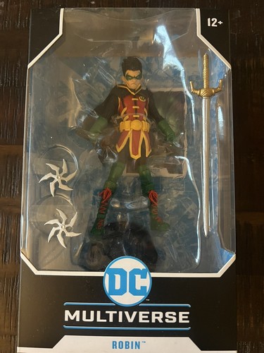 DC MULTIVERSE ROBIN DC Rebirth DAMIAN WAYNE McFarlane Toys 7" Inch ...