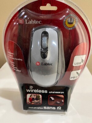 Labtec Wireless Optical Mouse Pro USB / PS2 | eBay