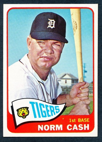 1965 TOPPS Baseball #153 NORM CASH NRMT | eBay