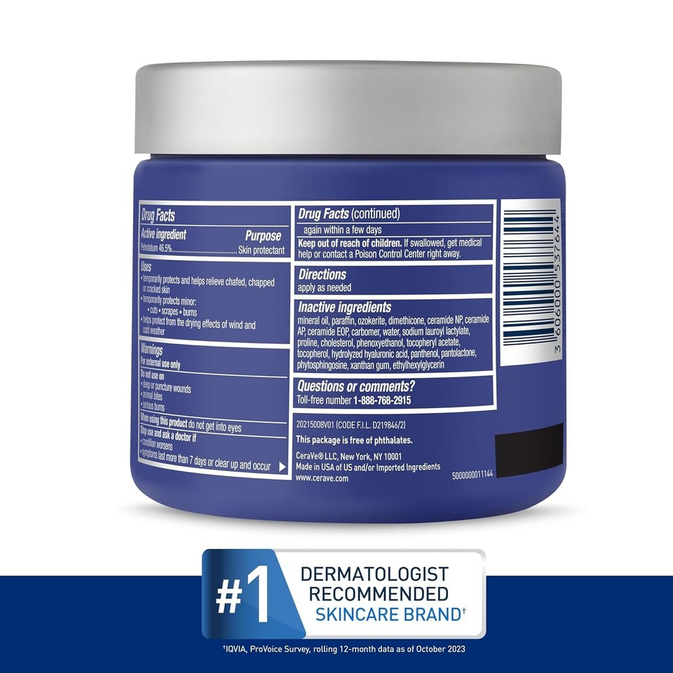 CeraVe Healing Ointment for Dry Skin- 12oz 3606000537644| eBay