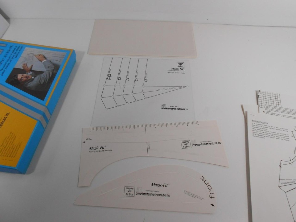1984 Designing with Dusan The New Magic-Fit Master Pattern AFI Complete ...
