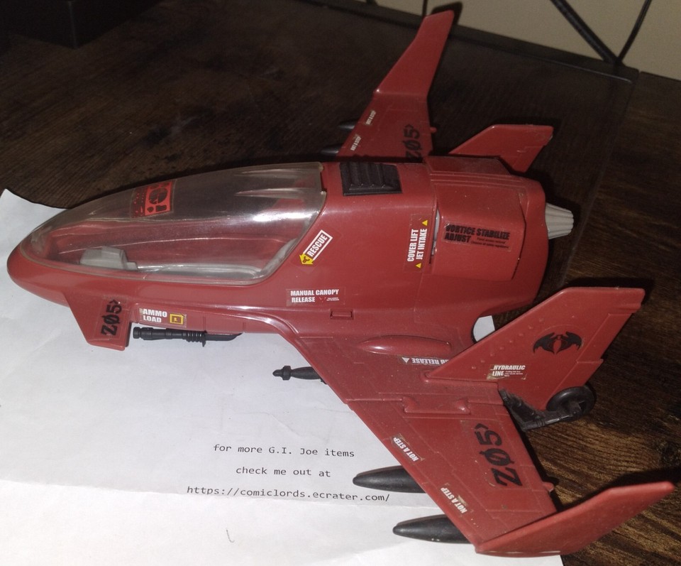 Firebat Jet 100% Complete 25th Anniversary G.I. Joe GI JOE GIJOE ...