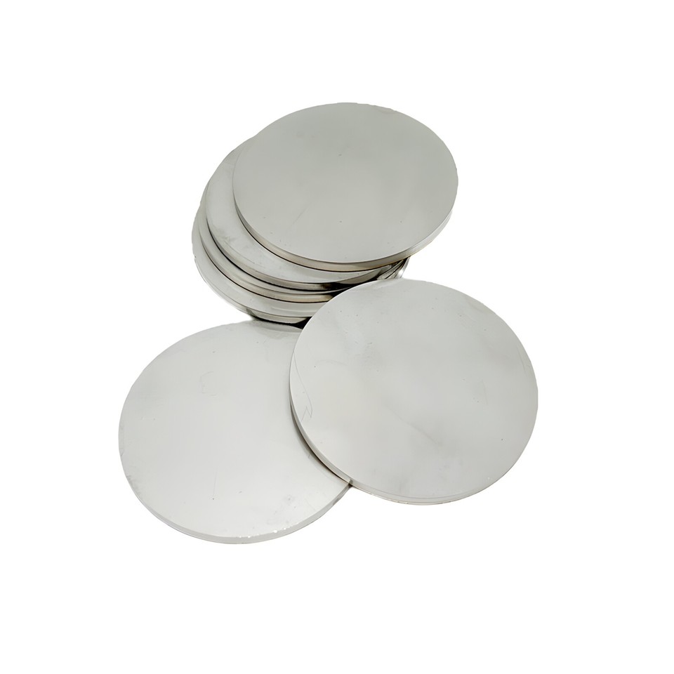 304 Stainless Steel Round Discs Sheet Metal Precision Laser Cut - Multi ...