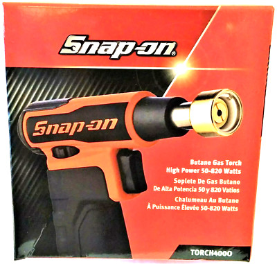 New Snap-on™ Torch 400 Torch400O Butane Gas Torch Orange High Power | eBay