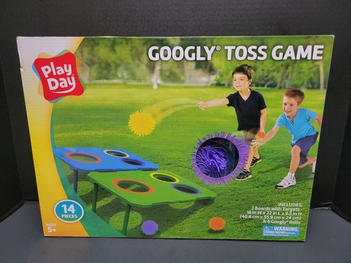 Play Day Googly Balls Toss Game Toy Fun Outside Play for Kids 14 pcs ...