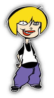 Ed, Edd n Eddy Nazz Cartoon Car Bumper Sticker Decal 5''x 3'' | eBay