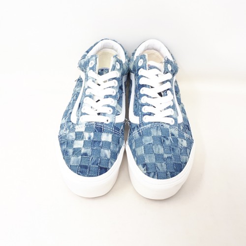 Size 8 - VANS Old Skool Stackform Woven Denim for sale online | eBay