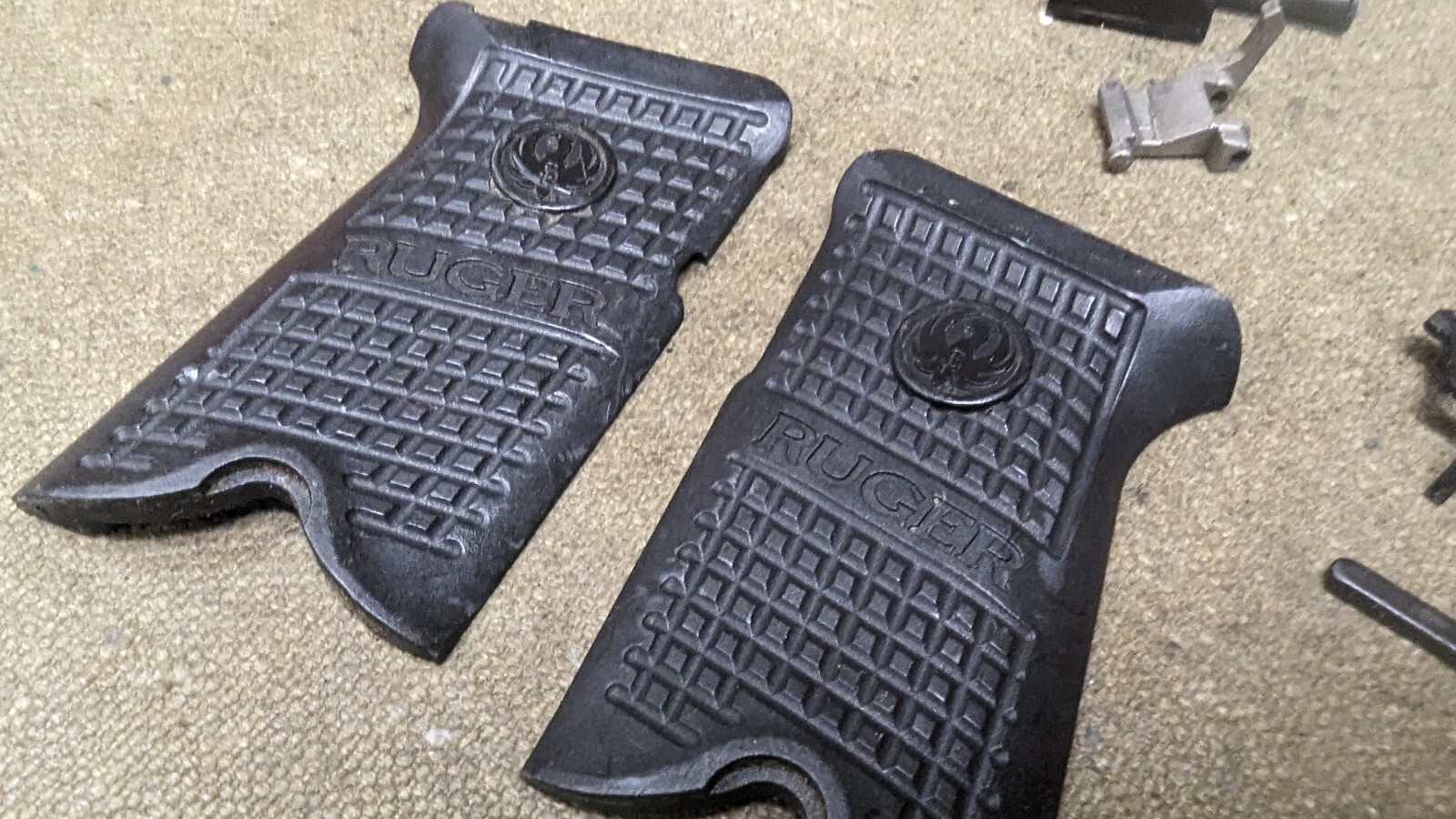 Ruger Model P94 Parts Lot: trigger spare parts rebuild grips 9mm | eBay