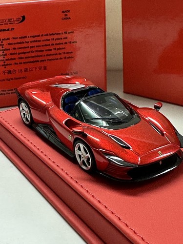 1 43 Overseas Shop Custom BBR Ferrari Daytona SP3 Metallic Red | eBay