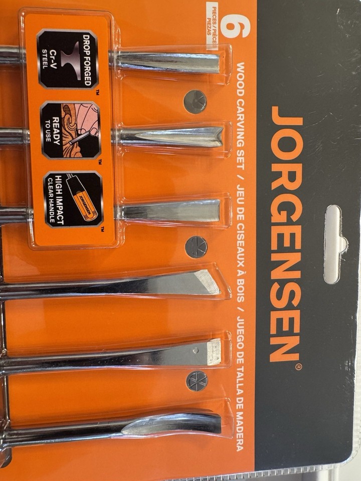 Jorgensen 6 Chisel Set For Wood Carving | eBay