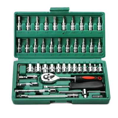 52pcs Metric Socket Set Ratchet Torx Wrench Kit 1/4" Drive Repair Tool with Case | eBay UK