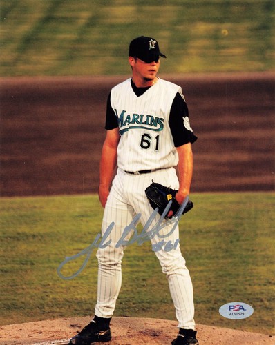 Josh Beckett Marlins Signed 8x10 Photo Autograph PSA/DNA AL90529 | eBay