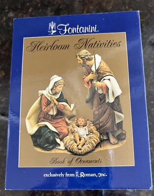 Vintage 1996 Fontanini Heirloom Nativities Book Of 5 Christmas ...