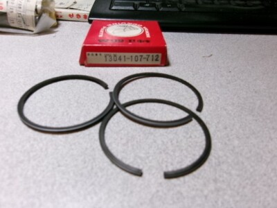 1970-80 HONDA CB CL SL XL 100 3RD OVER 0.75 RING RINGS SET NOS OEM ...