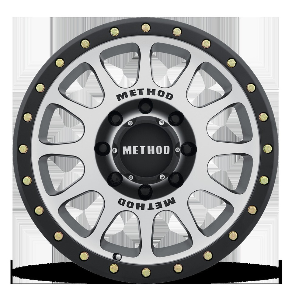 Method MR305 NV 17x8.5 0mm Offset 8x6.5 130.81mm CB Machined/Black ...