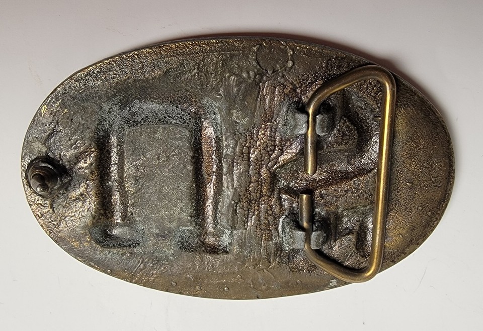 Antique Civil War US Army solid brass oval Belt Buckle reproduction | eBay