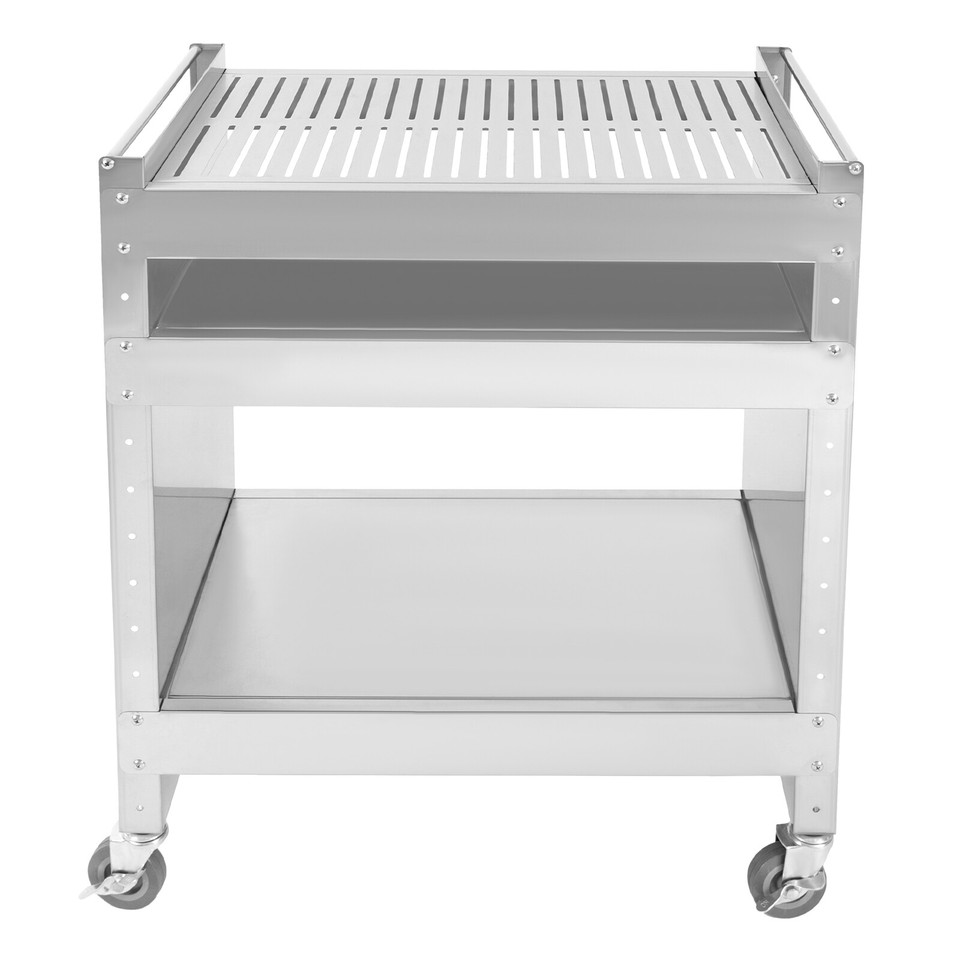Stainless Steel Barbecue Trolley Mobile Barbecue Trolley Picnic Trolley ...