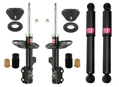 KYB Front and Rear Suspension Strut and Shock Absorbers Kit For Toyota ...