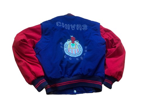 VTG 90s Chivas De Guadalajara / Club Deportivo Mexican Soccer Blue ...