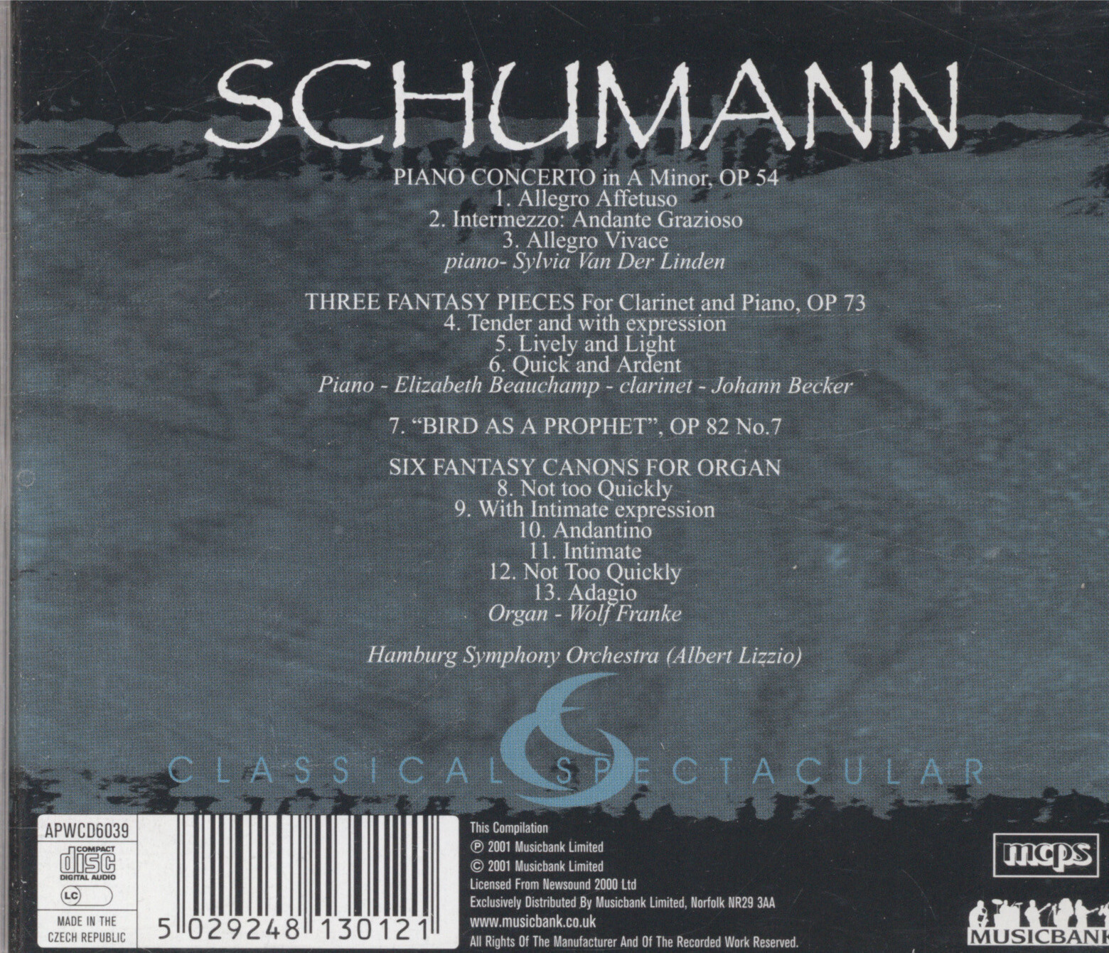 Schumann - Schumann Classical Spectacular CD | eBay