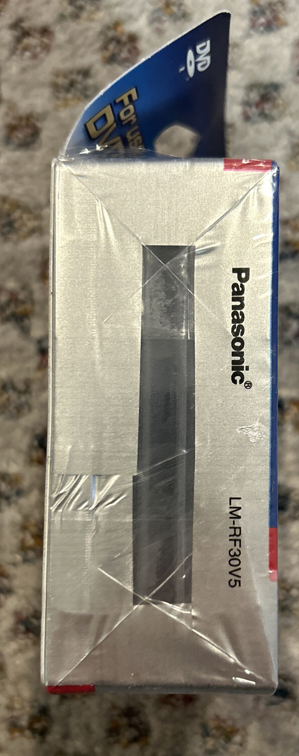 Panasonic DVD-R 30min Single Sided LM-RF30V5 For DVD Camcorder 1.4 GB 5 ...