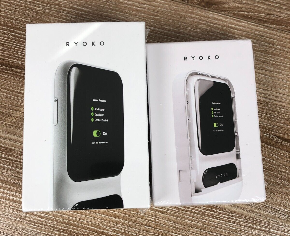 RYOKO PRO High-Speed Portable 4G LTE Wi-Fi Router with Protective Case ...
