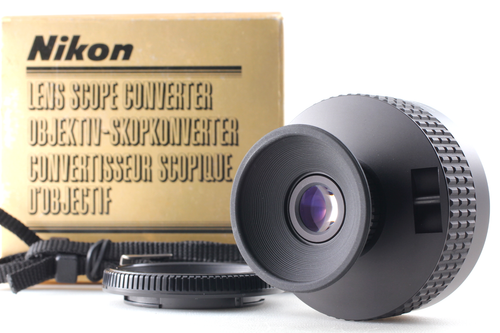 [ MINT in Box ] Nikon Lens Scope Converter Adapter Nikon F Mount lens ...