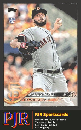 2018 Topps Update #US261 Andrew Suarez San Francisco Giants | eBay
