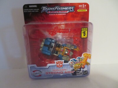 Hasbro Transformers Universe Robots in Disguise Omnicon Strong Arm 2005 ...