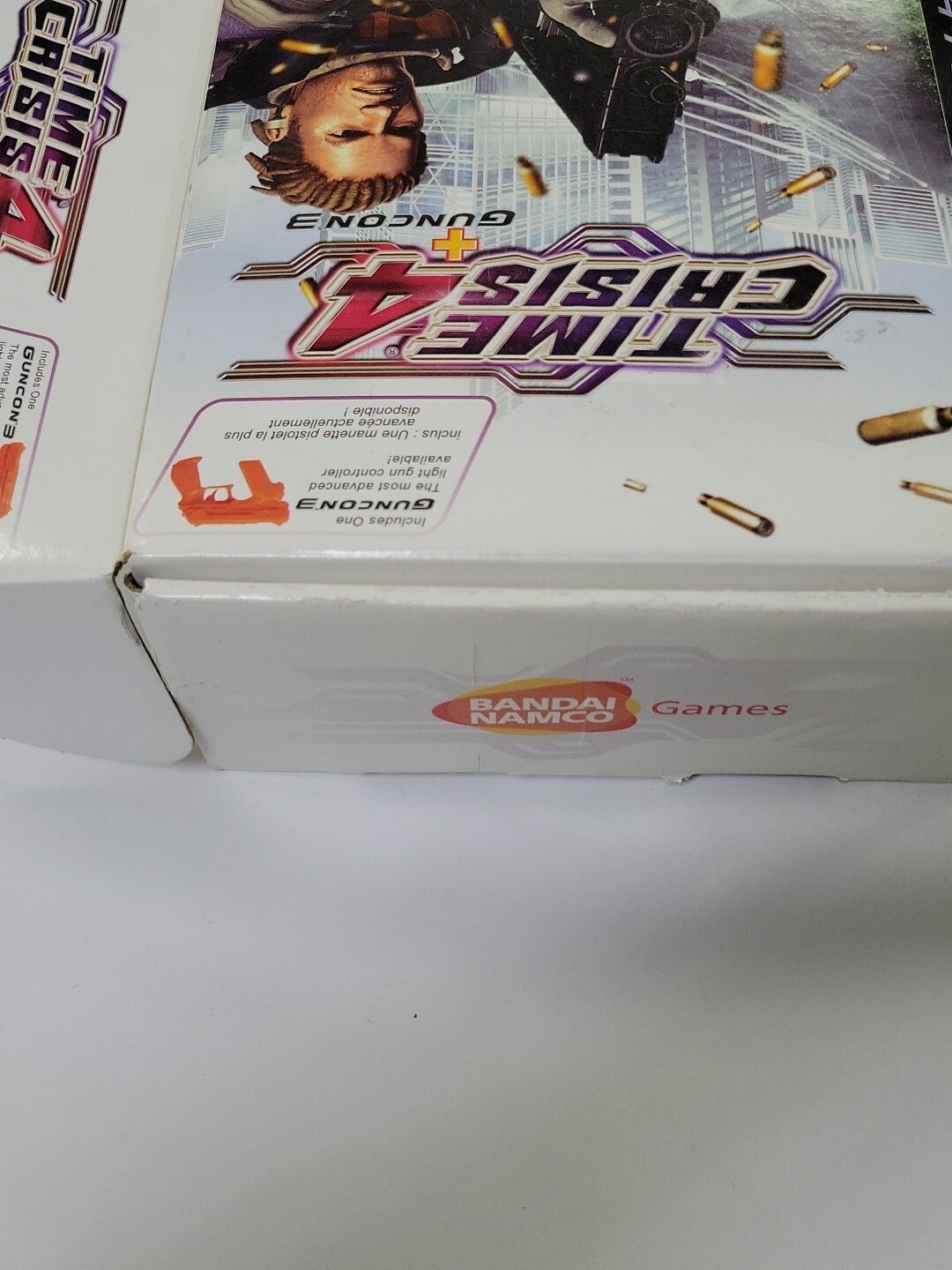 Time Crisis 4 Ps3 PlayStation 3 Guncon 3 sensors original box (Game ...