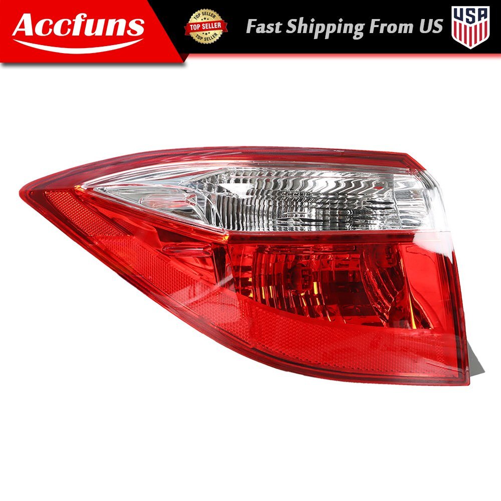 For 2014-2016 Toyota Corolla Rear Left Driver Side Outer Tail Light ...