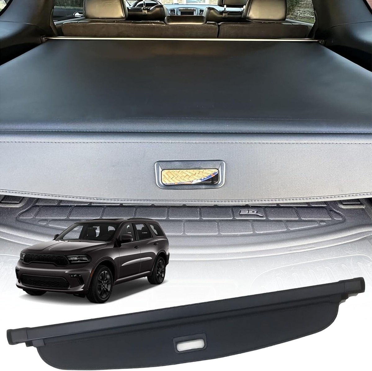 Retractable Cargo Privacy Shade For 2011-2021 7 Seater Motoforti Car ...