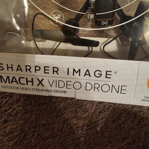 New Sharper Image Mach X Video Drone | eBay