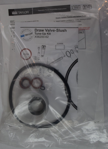 GENUINE OEM Taylor Model 340, 341, 342 & 430 Slush Draw Valve Tune Up ...