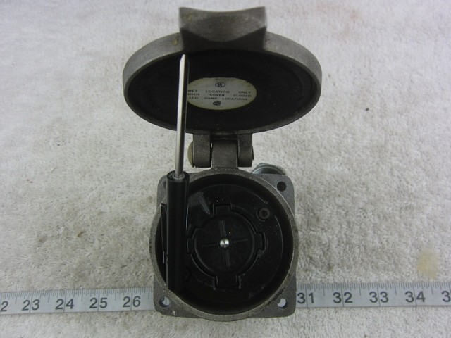 Hubbell Hbl26410 Hubbellock Receptacle 60a 600v for sale online | eBay