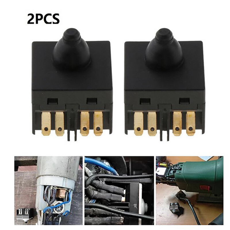 2pcs Replacement Push Button Switch For Angle Grinder GWS6-100 Polisher ...