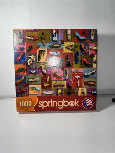 Springbok Jigsaw Puzzle Shoes Shoes Shoes 1000 Pcs 2012 for sale online ...
