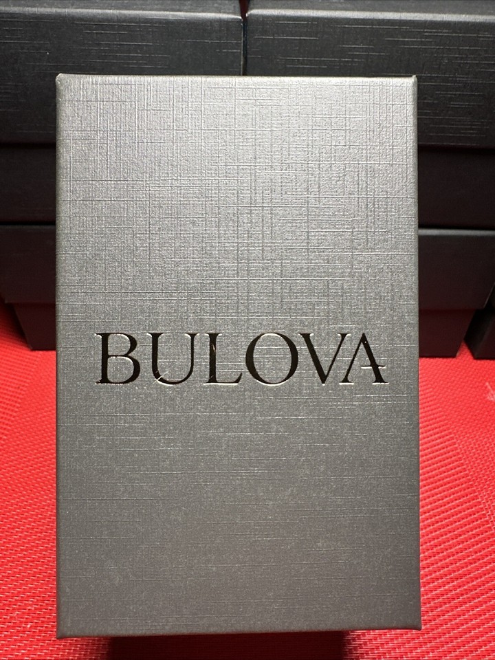 Bulova Mens Classic Chronograph Quartz Silver Stainless Steel Watch 40 ...