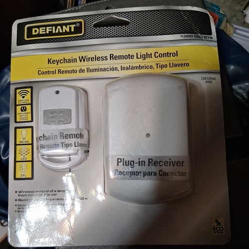 Defiant Keychain Wireless Remote Light Control Receiver with ...