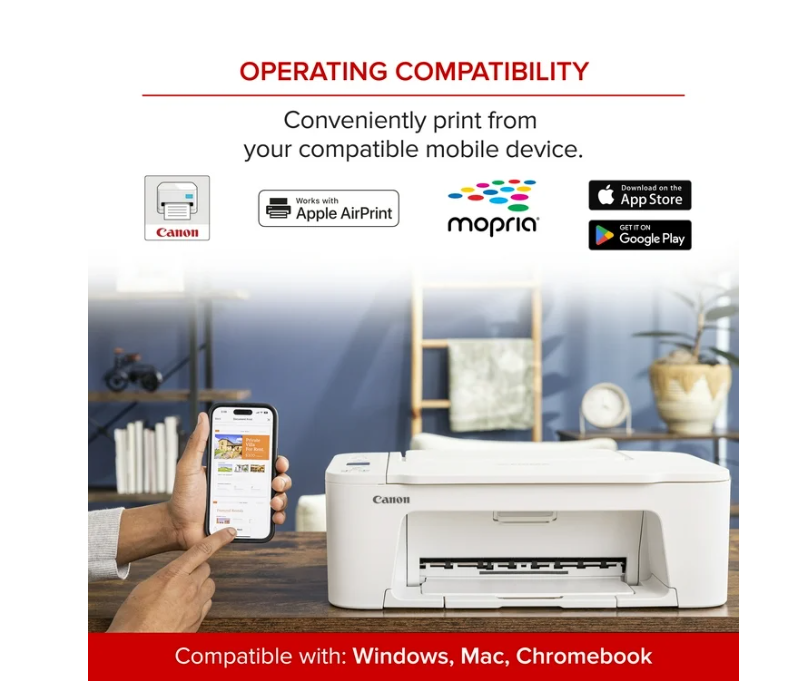 Canon PIXMA TS3722 Wireless All-in-One Printer w/ Scanner, Copier & Ink ...