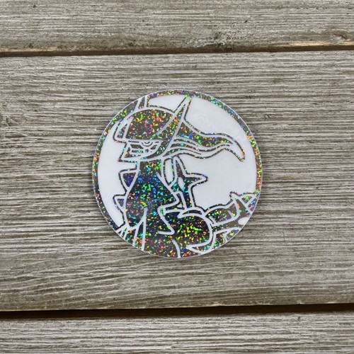 Arceus Jumbo Sized White Silver Glitter Official Pokemon Coin | eBay