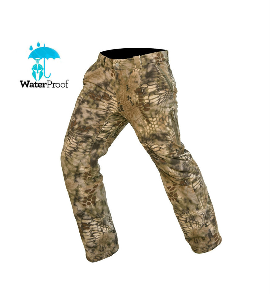 Kryptek Nomad Pants NEW VIEW Hunting Pants For Men, Ultra Silent Water