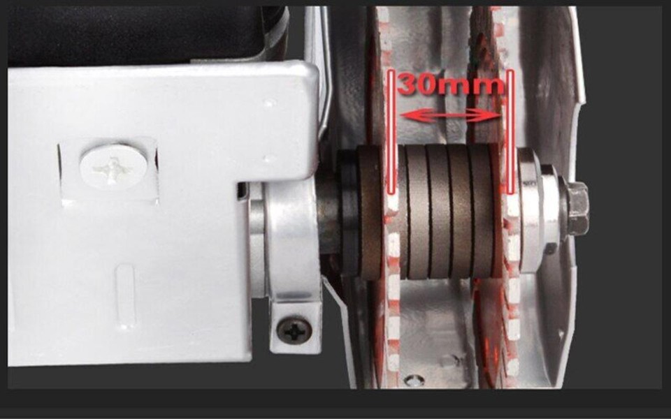 Electric Grooving Machine Concrete Floor Slotting / Installation Of ...