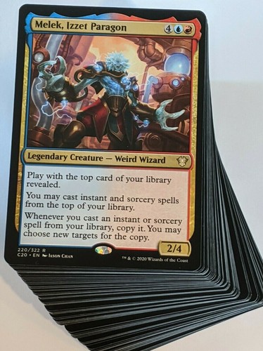 ***Custom Commander Deck*** Melek, Izzet Paragon - Big Spell Copy ...